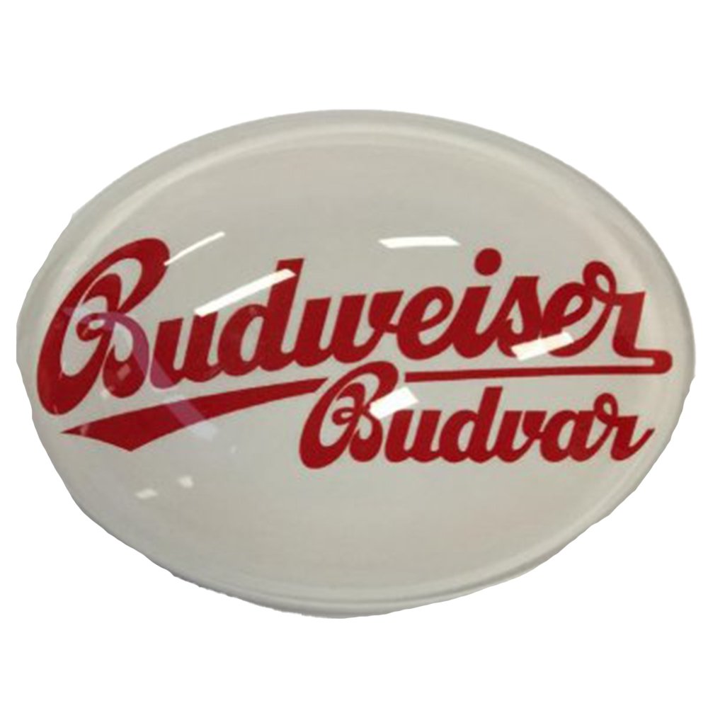 Ovale taplens Budweiser Budvar bol