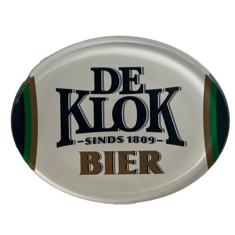 Ovale taplens De Klok plat