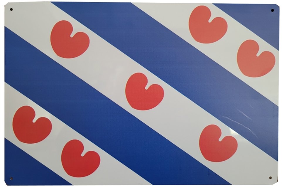Friesche vlag reclamebord