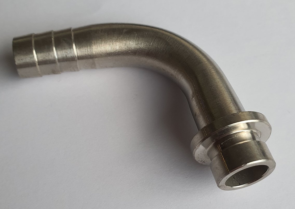 Tule 5/8 gebogen voor 10 mm