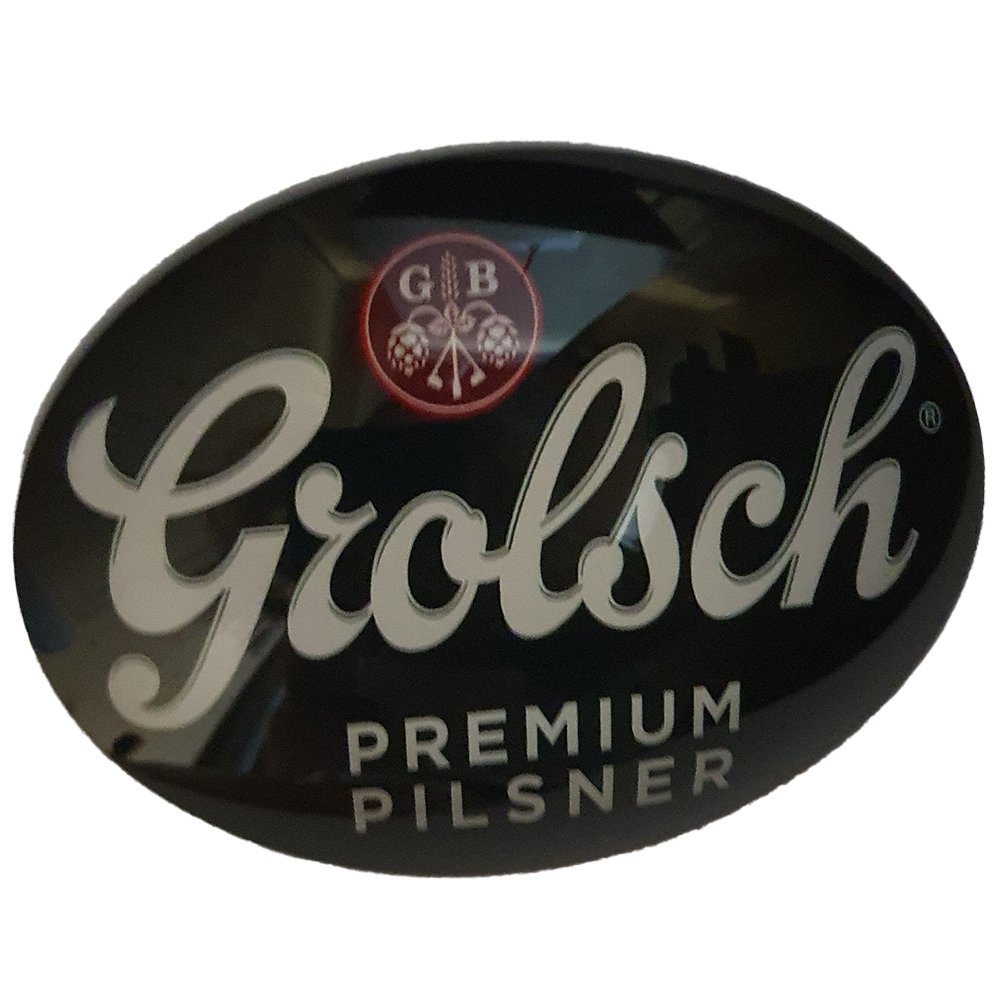 Ovale taplens van uw favoriete biermerk