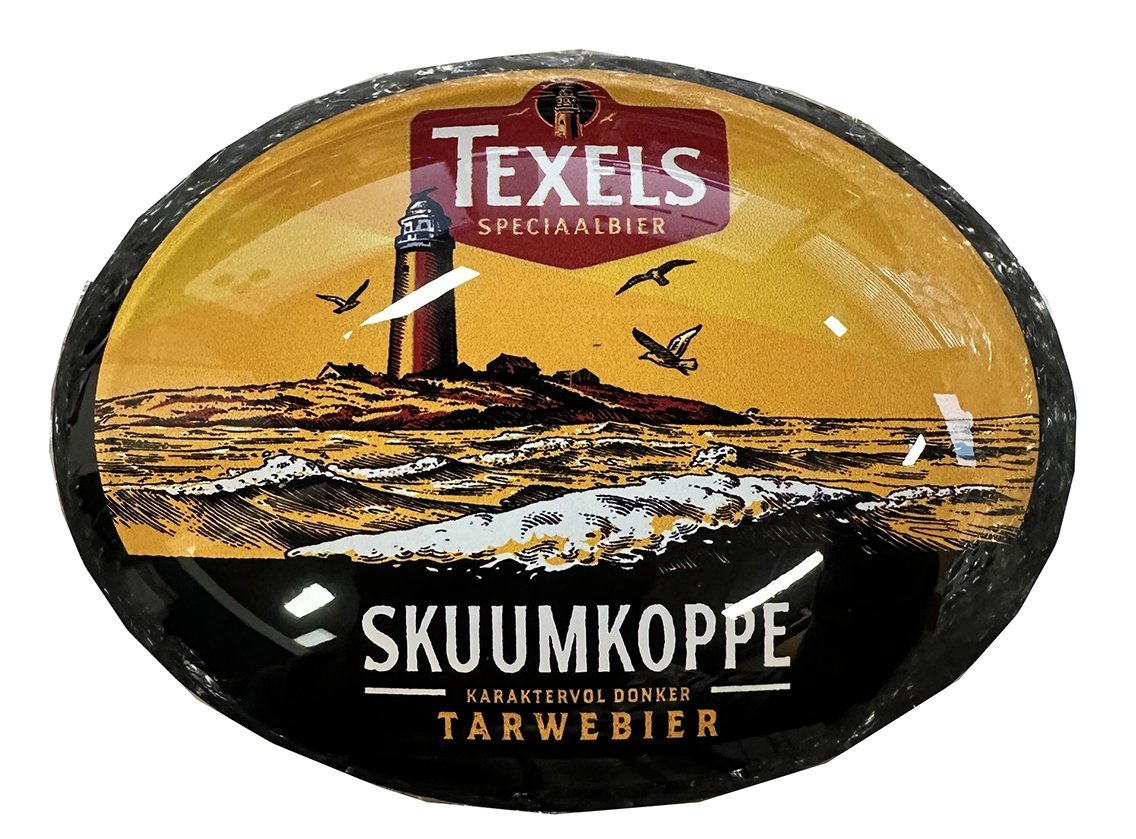 Taplens ovaal Texels Skuumkoppe