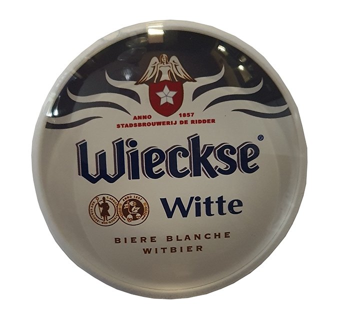 Ronde taplens Wiekse Witte 69 mm