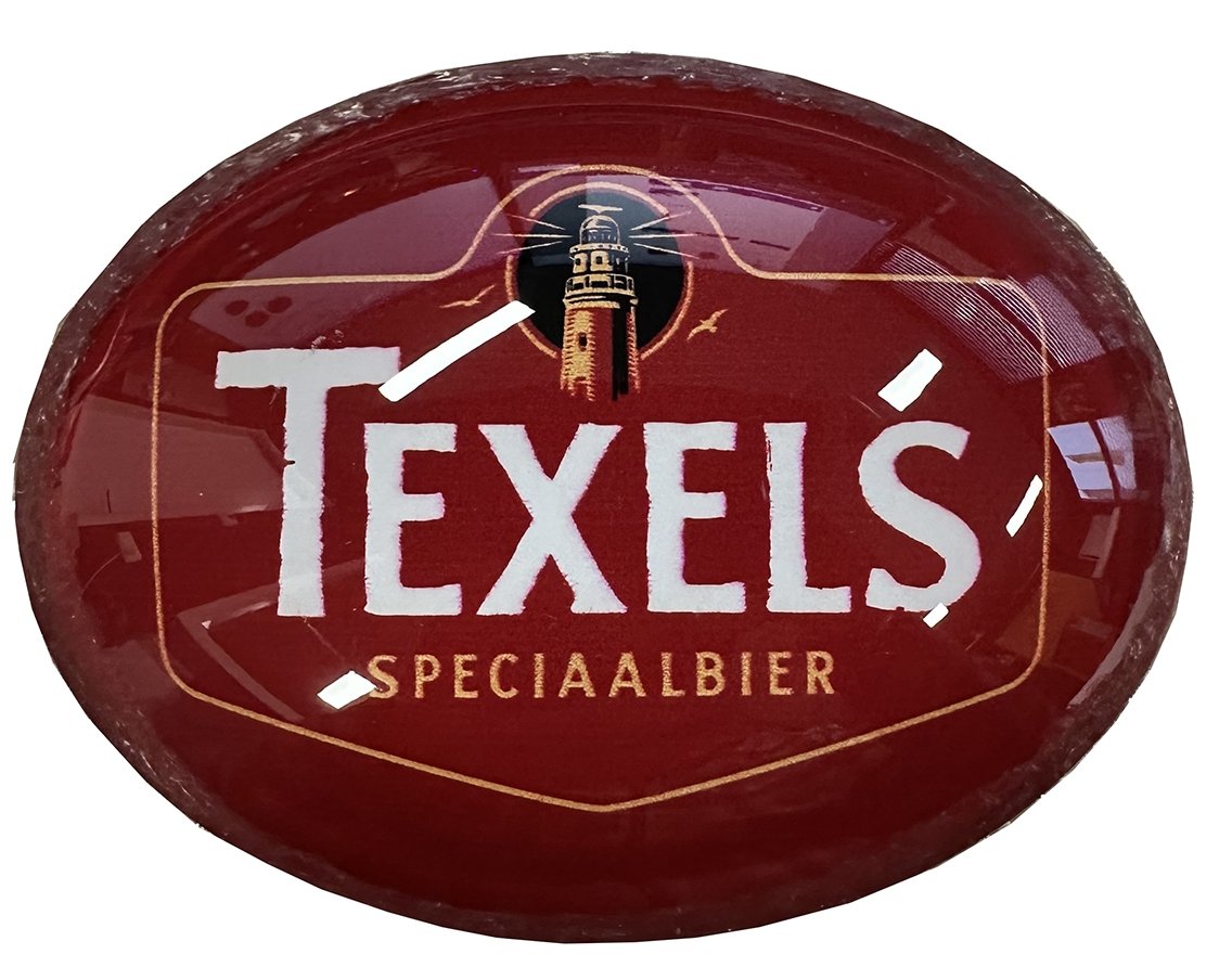 Taplens ovaal Texels bier